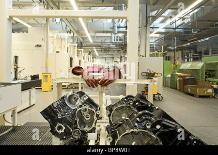 Motorcycle production line BMW Spandau Berlin, Germany Stock Photo - Alamy