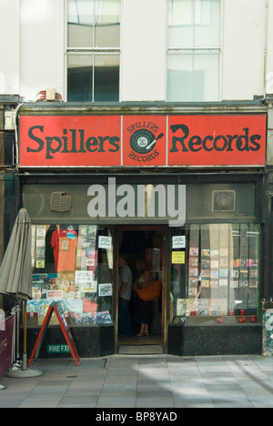 Spillers Records the oldest record shop in the world at its former site ...