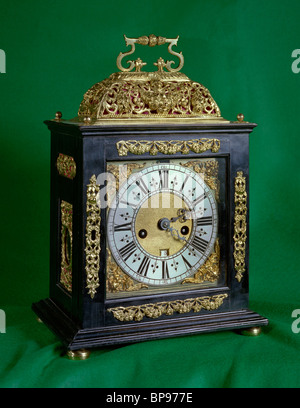 Table clock 17th century Clockmaker: Johann Heinrich Kleinschmidt ...