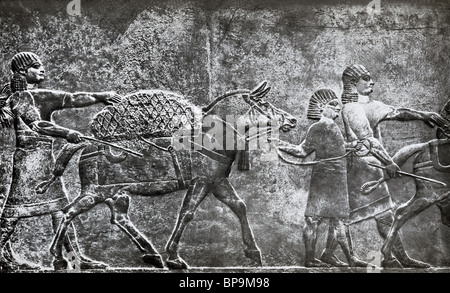 Nineveh ancient city of Assyria, near modern-day Mosul, in the Ninawa ...
