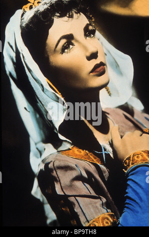 Elizabeth Taylor / Ivanhoe 1952 directed by Richard Thorpe Stock Photo ...