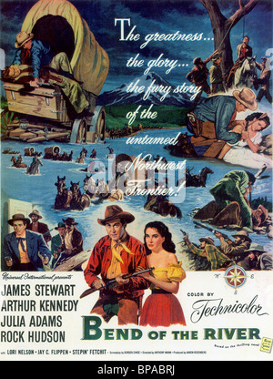 Film Poster Film Bend Of The River; Where The River Bends (1957 ...