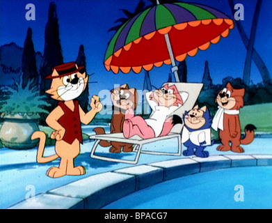 TOP CAT, (l-r): Benny the Ball, Fancy-Fancy, Choo Choo, The Brain Stock ...