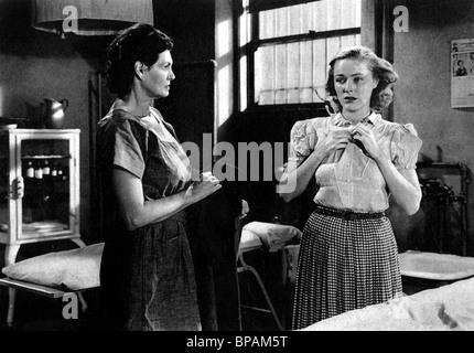 CAGED, Betty Garde, Eleanor Parker, Gertrude Michael, 1950 Stock Photo ...