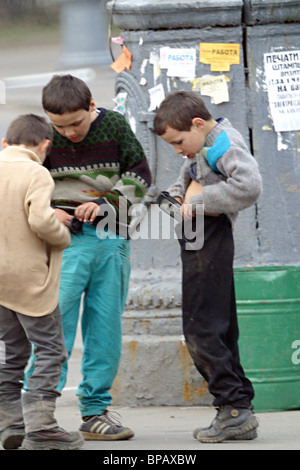 Russia homeless children Stock Photo: 109206745 - Alamy