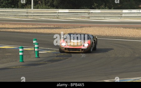 The mulsanne corner at Le Mans Classic 2010 Stock Photo - Alamy