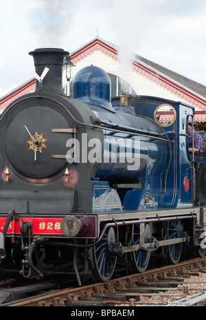 caledonian railways steam locomotive 828,mcintosh 0-6-0 812 class ...