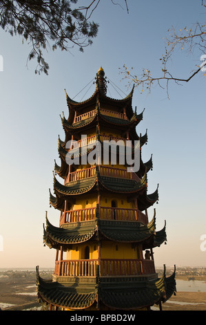 Jinshan Temple, Zhenjiang River, Jiangsu Province Stock Photo - Alamy