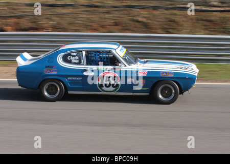 Ford Capri Racing Car Stock Photo - Alamy