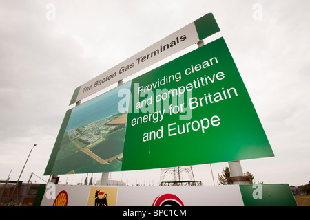 The Bacton gas terminal at Bacton in Norfolk, UK Stock Photo - Alamy