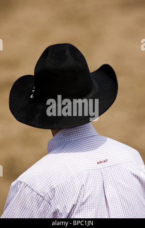 Close-up of cowboy's hat, Chaffee County Fair & Rodeo Stock Photo - Alamy