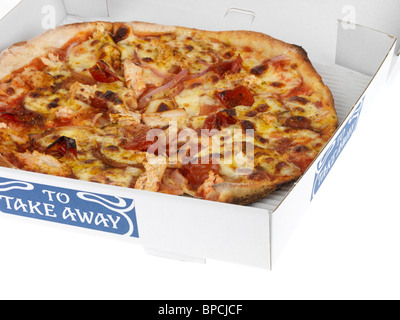 Pollo ad Astra Pizza Stock Photo - Alamy