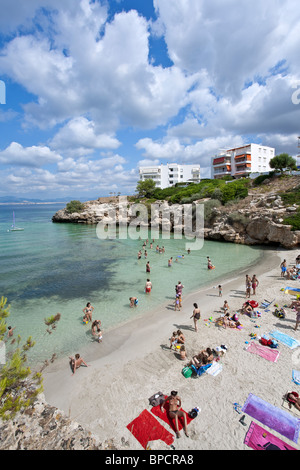 Cala Blava beach. Mallorca Island. Spain Stock Photo - Alamy