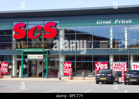 scs store chesterfield england uk gb Stock Photo - Alamy