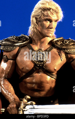 MASTERS OF THE UNIVERSE DOLPH LUNDGREN as He-Man Stock Photo - Alamy