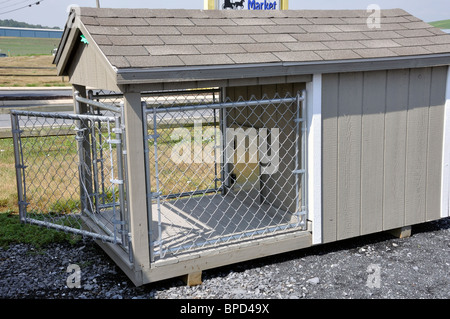 Custom made dog house Stock Photo - Alamy