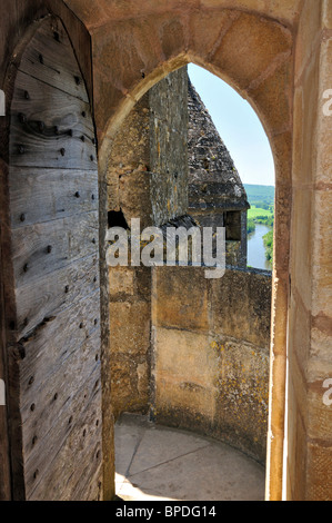 Chateau de Beynac interior, Beynac-et-Cazenac, Dordogne, France Stock ...