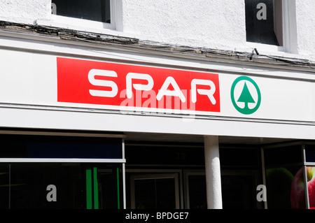 Spar logo sign Stock Photo - Alamy