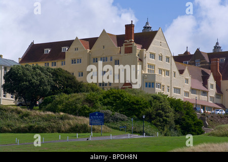 The exterior of Roedean, an independent girl's school, Brighton Stock ...
