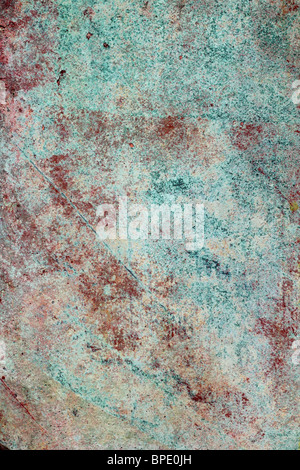 Grunge red color rust and paint texture background. red metal ...