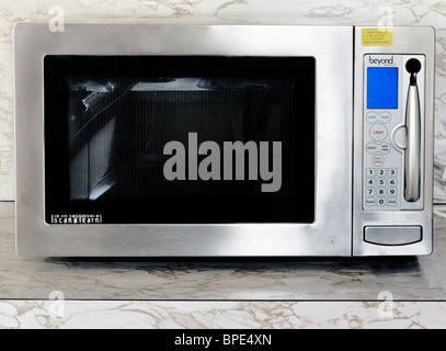 Beyond Smart Microwave with laser scanner which reads barcodes on ...