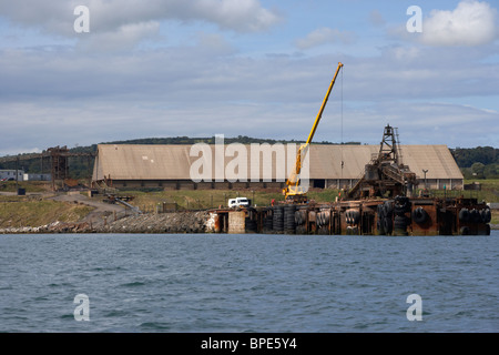 Irish Salt Mining and Exploration Salt Mine storage area and loading ...