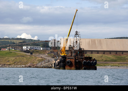 Irish Salt Mining and Exploration Salt Mine storage area and loading ...
