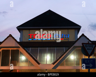 Tesco extra open 24 hours superstore Bulwell Nottingham England UK ...