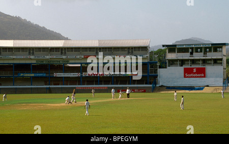 Queens Park Cricket Club in Port of Spain Trinidad Stock Photo - Alamy