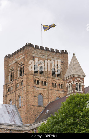 flag of St Albans, United Kingdom, England Stock Photo - Alamy