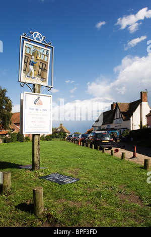 The Bell Inn pub at Walberswick , Suffolk , England , Great Britain ...
