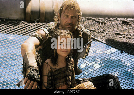Waterworld / Kevin Costner / Tina Majorino Stock Photo - Alamy
