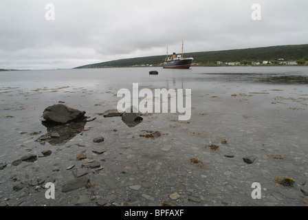 The "SS Kyle" has been sitting in its' present position since February ...