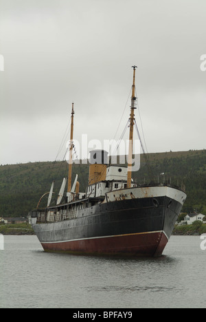 The "SS Kyle" has been sitting in its' present position since February ...