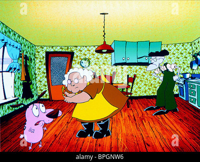 EUSTACE BAGG MURIEL BAGG & COURAGE COURAGE THE COWARDLY DOG (1999 Stock ...