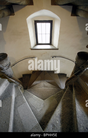 Graz Castle, double spiral staircase, a twin spiral staircase Graz ...