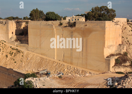 Globigerina Limestone Building Blocks Malta Stock Photo - Alamy