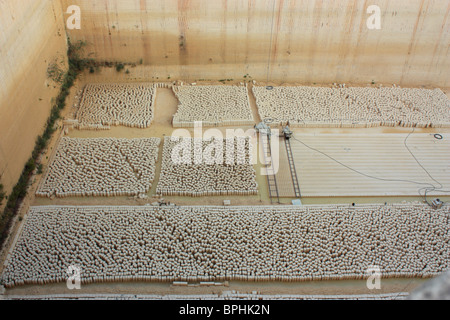 Globigerina Limestone Building Blocks Malta Stock Photo - Alamy