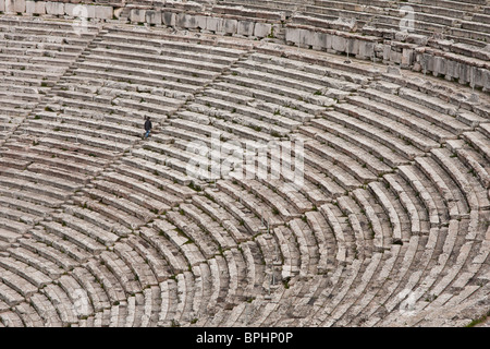 Ruins of Stadium in Epidaurus, Peloponnese, Greece. UNESCO World ...