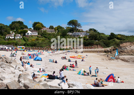 Swanpool beach near Falmouth in Cornwall, UK Stock Photo - Alamy