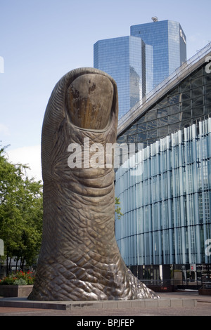 Giant Thumb Sculpture at La Defense, Paris, France Stock Photo - Alamy