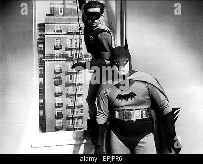 BATMAN, Robert Lowery (as Batman), Johnny Duncan (as Robin), movie poster, 1949 Stock Photo - Alamy