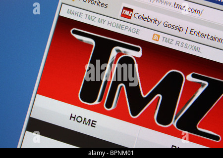 tmz celebrity gossip entertainment news Stock Photo - Alamy