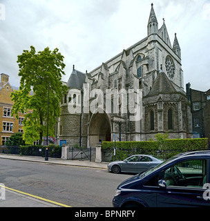 Exterior of St James's Roman Catholic Church, Spanish Place, Marylebone ...