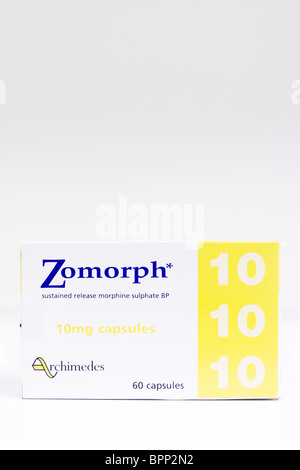 Morphine sulphate capsules Stock Photo - Alamy
