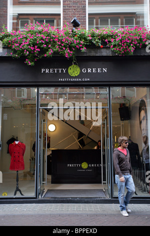 Pretty Green clothing store founded and designed by Liam Gallagher ...