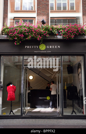 Pretty Green clothing store founded and designed by Liam Gallagher ...