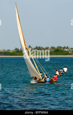 The New Year's Day dhow race, Lamu Island, Kenya Stock Photo - Alamy
