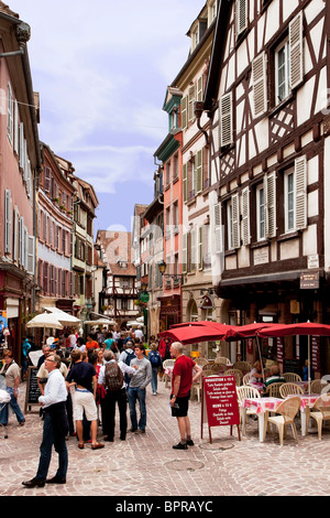 Street in Colmar, France Stock Photo - Alamy