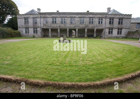 Godolphin House, National Trust, Cornwall. Pictured is the side garden ...